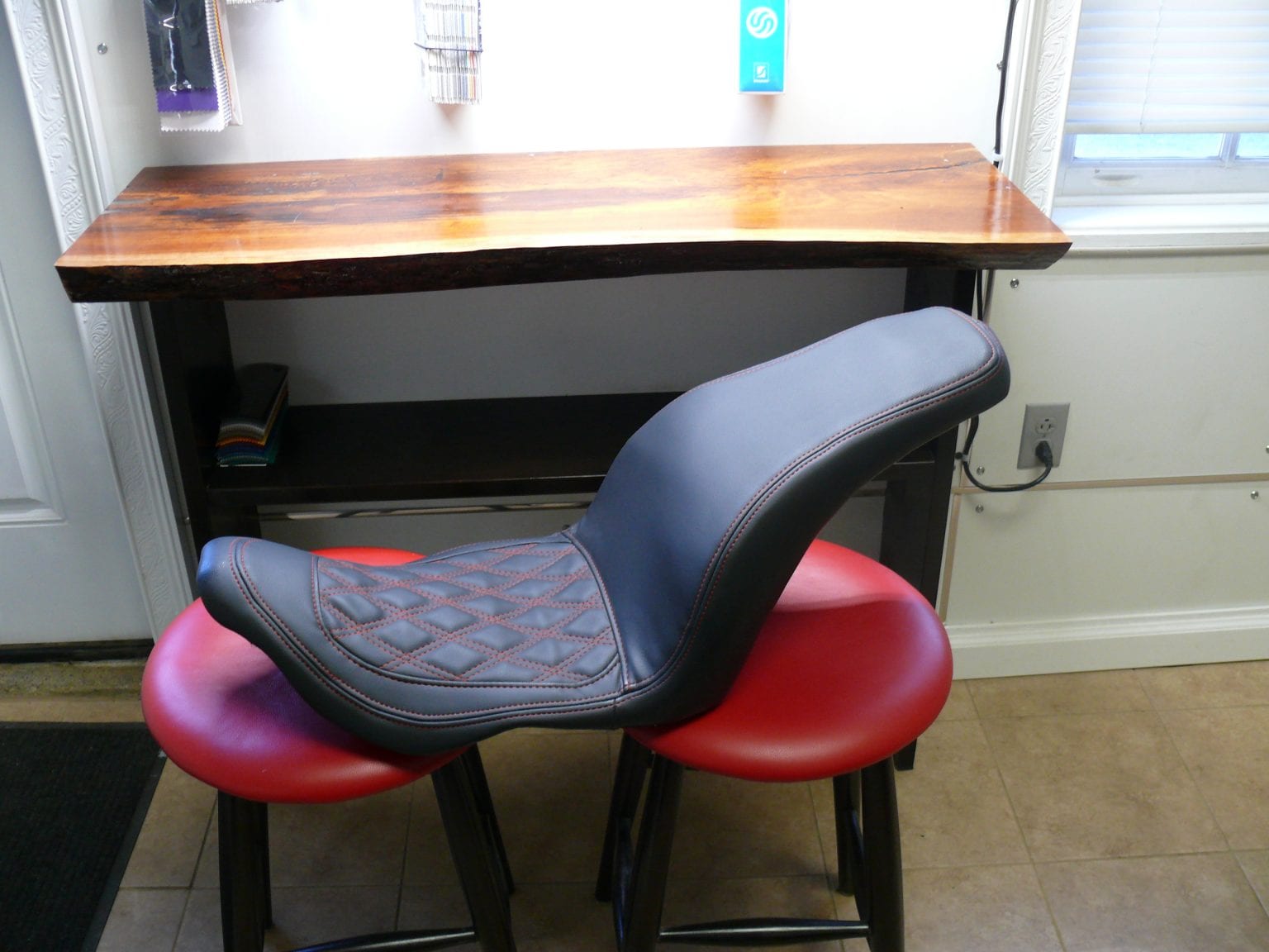 Motorcycle Upholstery - Custom Motorcycle Seat Restoration