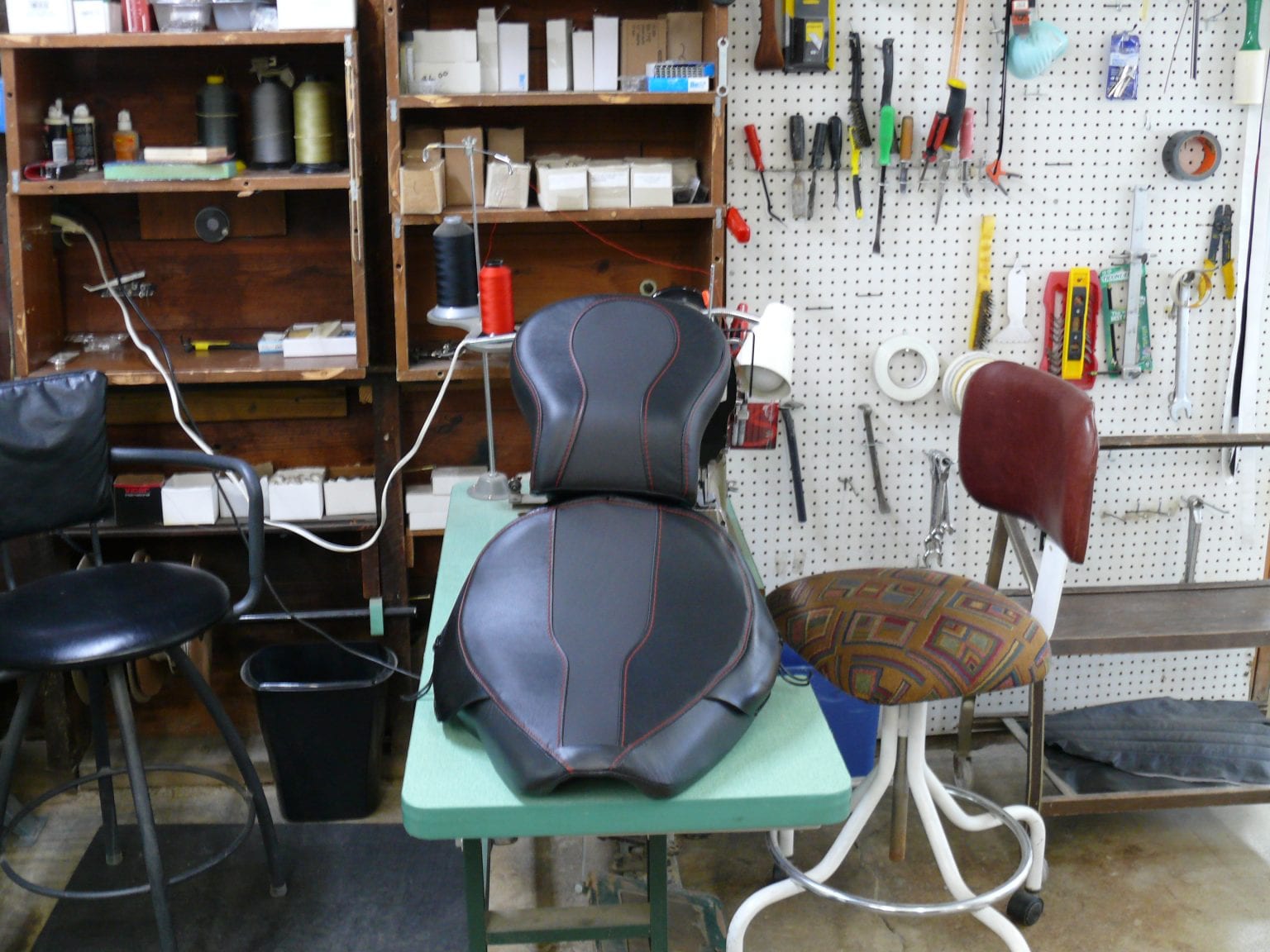 Harley Davidson Seat Reupholstery - Upholstery Shop - Quality ...