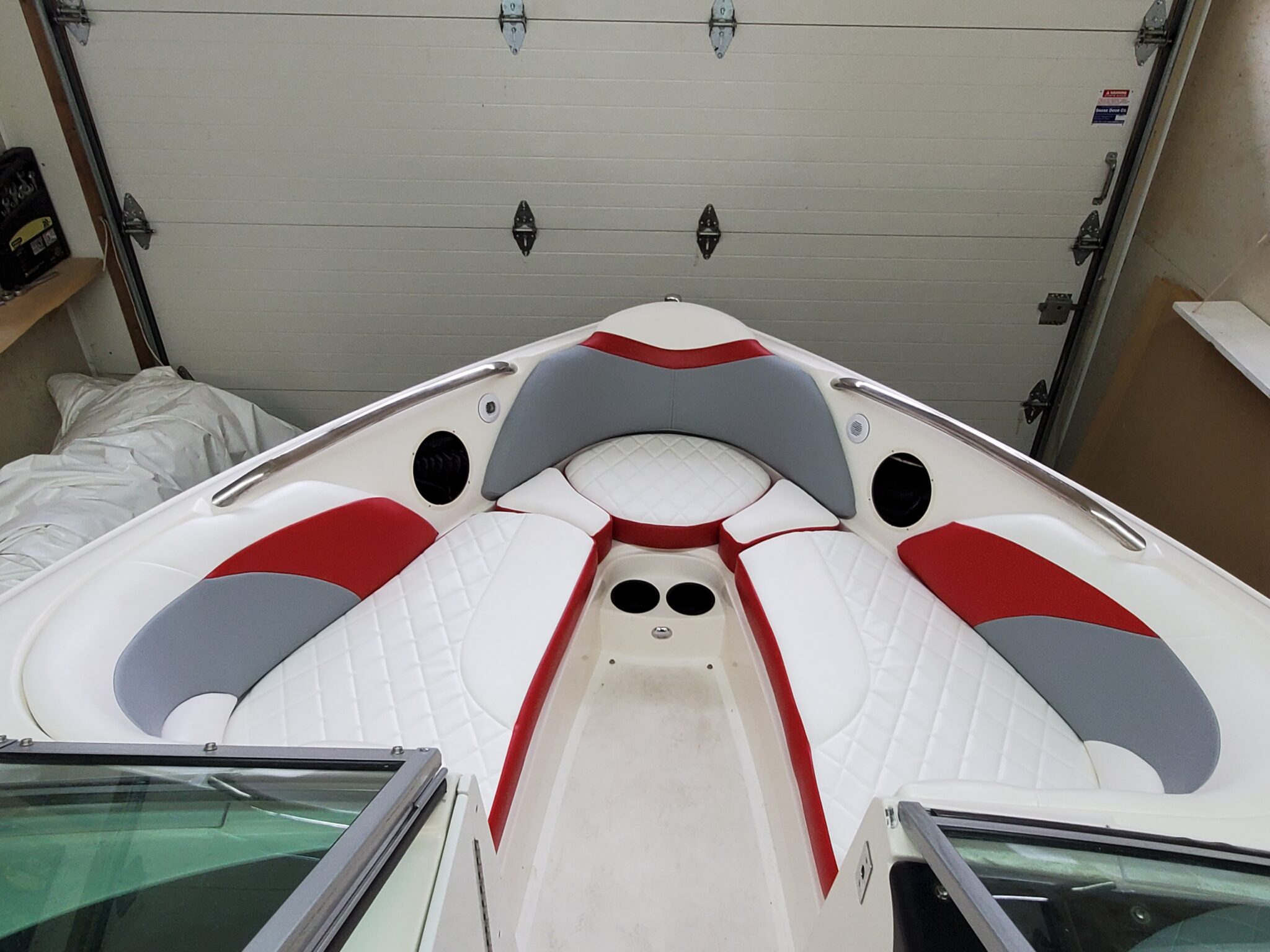 Custom Marine Upholstery Shop - Boat Interior Restoration