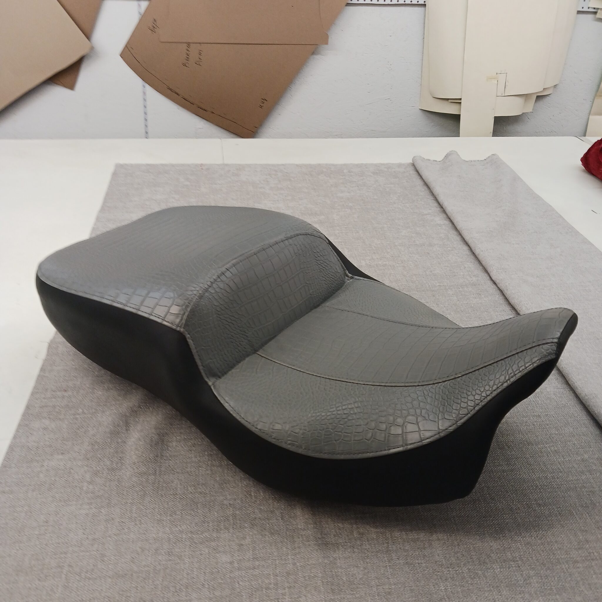 Motorcycle Upholstery - Custom Motorcycle Seat Restoration